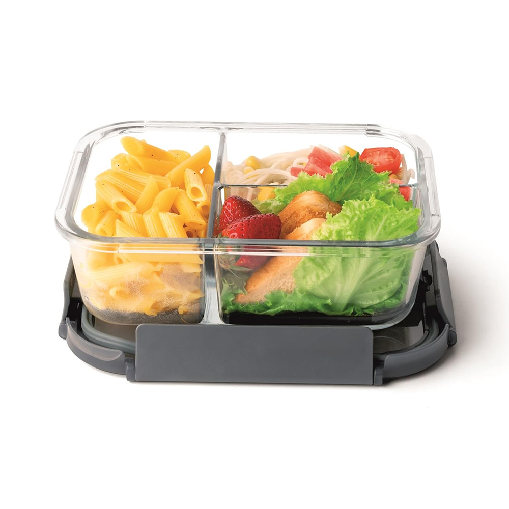 SmartQuick | Signoraware Slim Lunch Box Microwave Safe Office Three ...