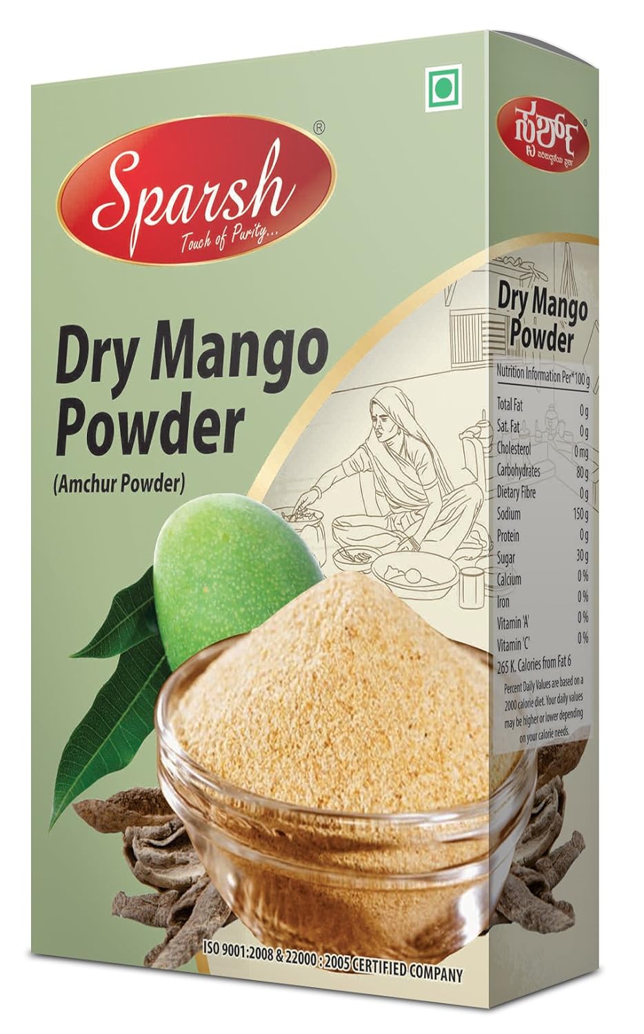 SmartQuick | Sparsh Masala Dry Mango Powder 100Grams
