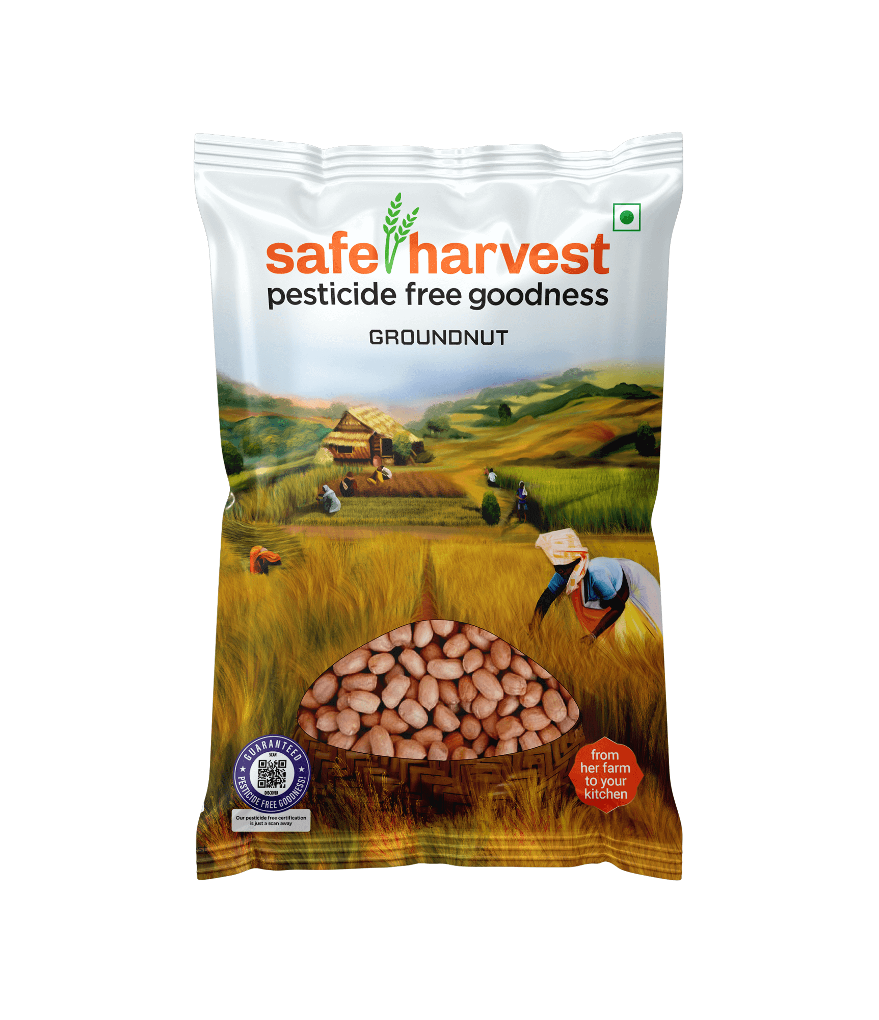 SmartQuick | Safe Harvest Pesticide-Free Dried Groundnut | Natural ...