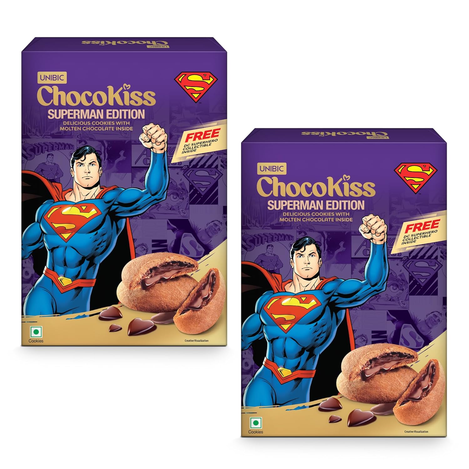 SmartQuick | Unibic Choco Kiss Cookies | Centre Filled Cookies ...