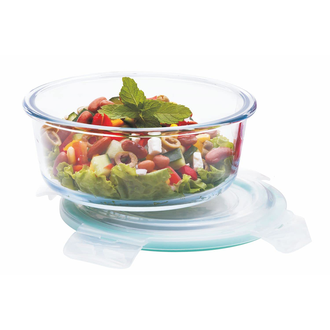 SmartQuick | SignoraWare Lock 'N' Store Round High Microwave Oven ...