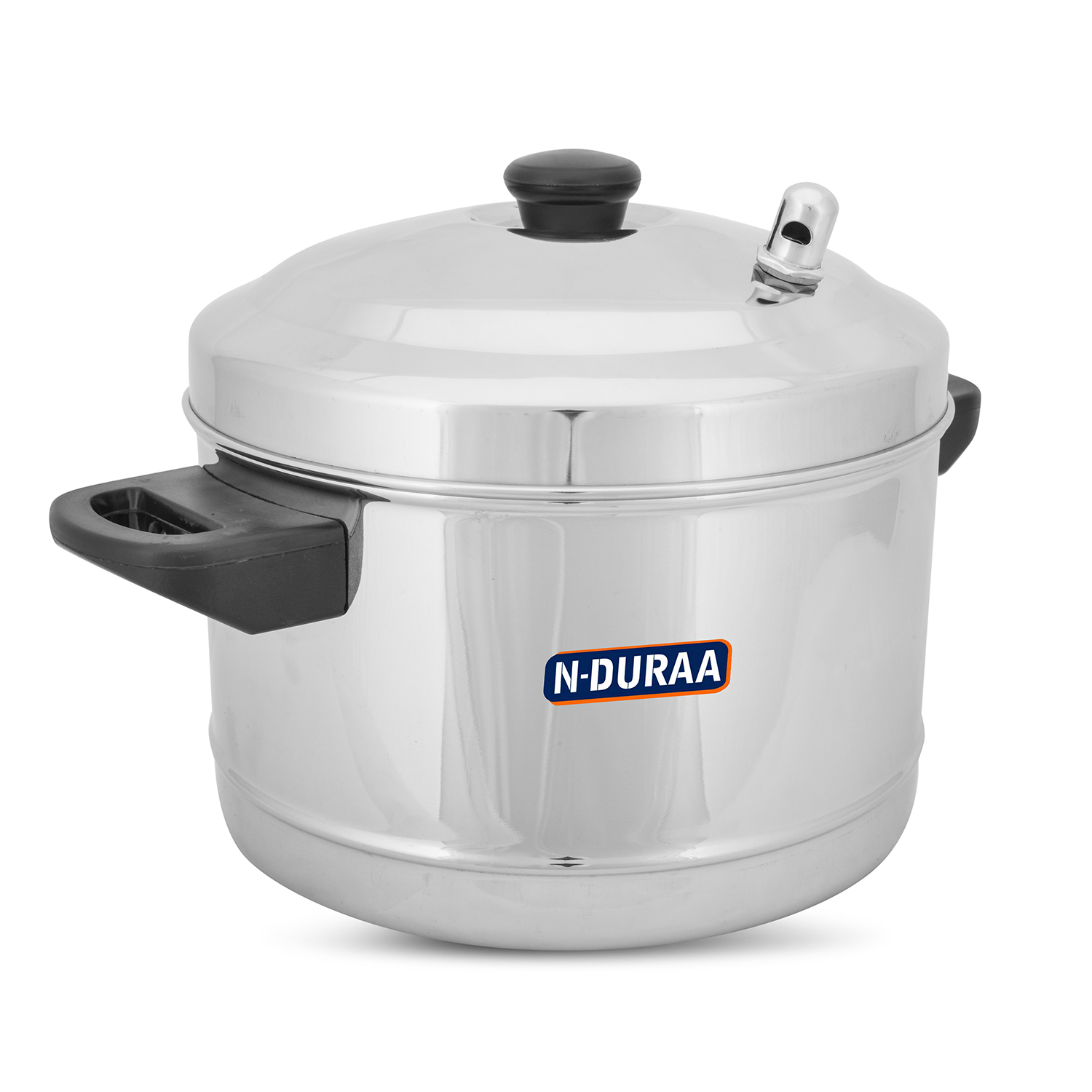 SmartQuick | N-DURAA Stainless Steel Idli Cooker with Whistle Indicator ...